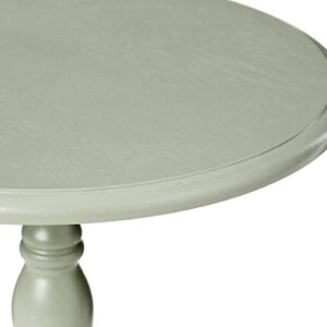 Decor Therapy Simplify Pedestal Accent Table, Olive Branch