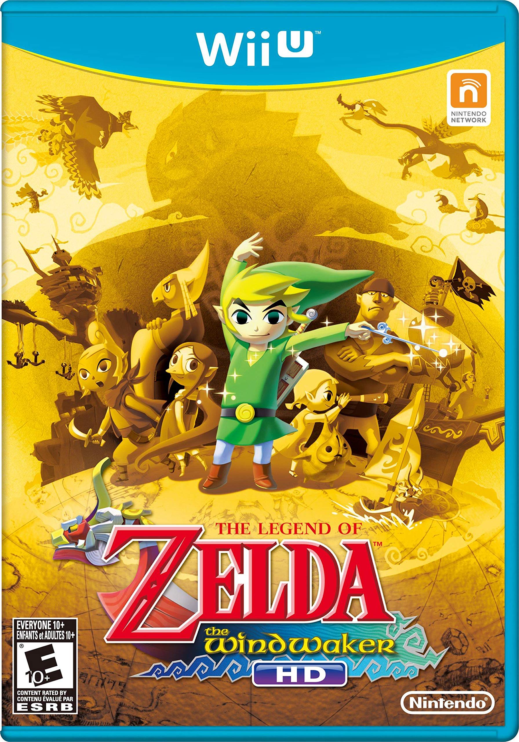 The Legend of Zelda : The Wind Waker (HD Deluxe Set) for Nintendo Wii U (Renewed)