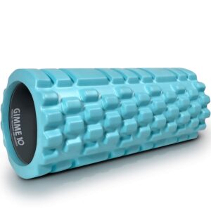 gimme 10 premium foam roller – versatile high-density muscle & back roller for deep tissue massage, physical therapy, and yoga