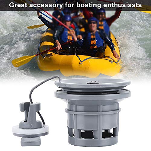 Boat Air Valve, Air Plugs PVC Air Gas Valve Replacement for Inflatable Boat Dinghy Kayak Canoe