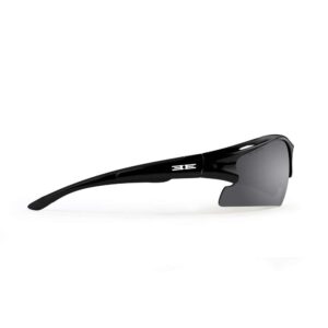 Epoch Eyewear 2 Pairs of Golf Sport Epoch-1 Sunglasses - Somke Lens with Blue/Gray & Black Frame