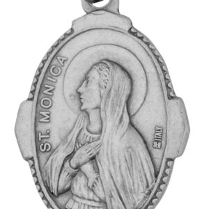 Venerare Traditional Catholic Saint Medal (Saint Monica)