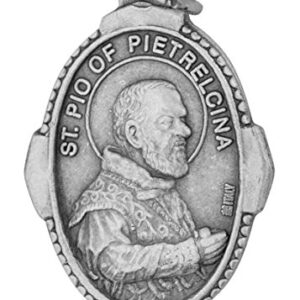 Venerare Traditional Catholic Saint Medal (Padre Pio)