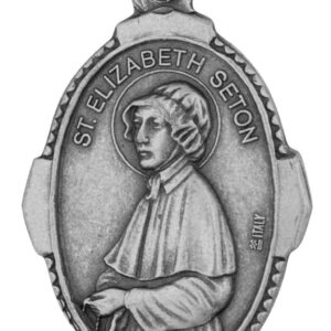 Venerare Traditional Catholic Saint Medal (Saint Elizabeth Ann Seton)