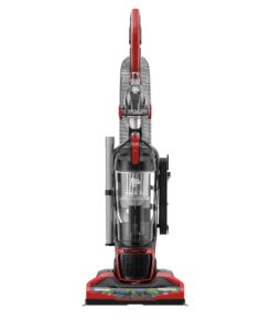 dirt devil endura max xl upright vacuum cleaner, bagless, lightweight, ud70182, red