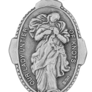 Venerare Traditional Catholic Saint Medal (Our Lady Undoer of Knots)