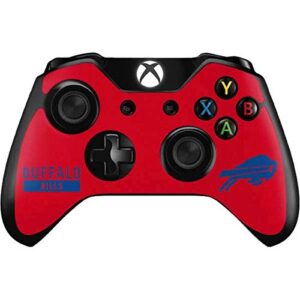 skinit decal gaming skin compatible with xbox one controller - officially licensed nfl buffalo bills red performance series design