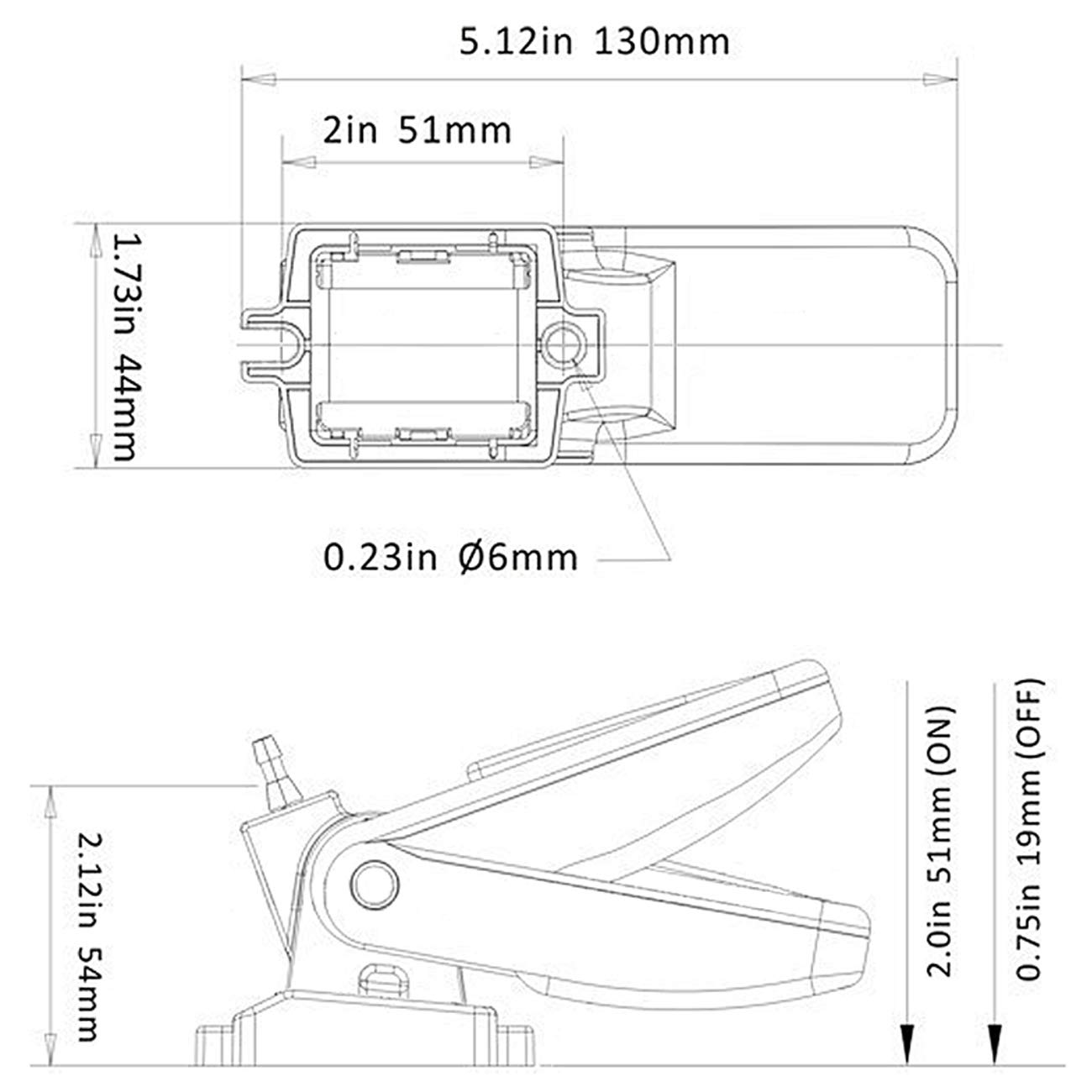 Ogrmar Automatic Boat Bilge Pump Float Switch Moisture Tight Seals 12/24/32VDC Ignition protected Mercury