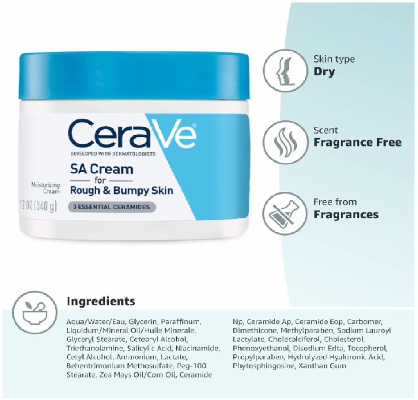 Renewing SA Cream, 12 oz (340 g)#