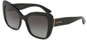 ray-ban retro butterfly sunglasses, black (black), 54