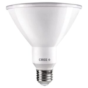 cree lighting exceptional series par38 bulb, 3000k dimmable led bulb, 120w + 1200 lumens, bright white, 1 pack