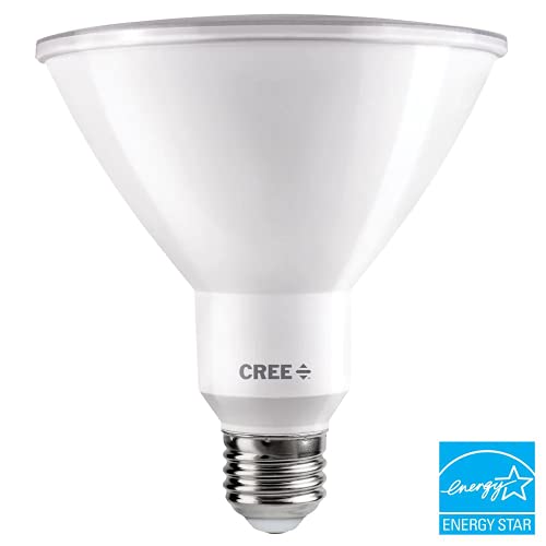 Cree Lighting Exceptional Series PAR38 Bulb, 3000K Dimmable LED Bulb, 120W + 1200 Lumens, Bright White, 1 Pack