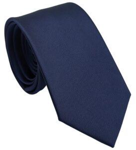 zenxus extra long solid tie for men big and tall, deep navy xl tie 63 inch