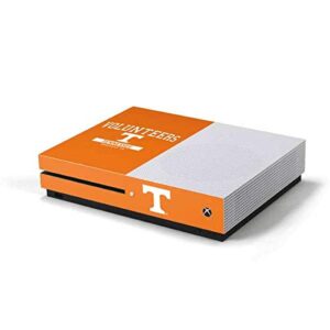 skinit decal gaming skin compatible with xbox one s console - officially licensed college tennessee volunteers design