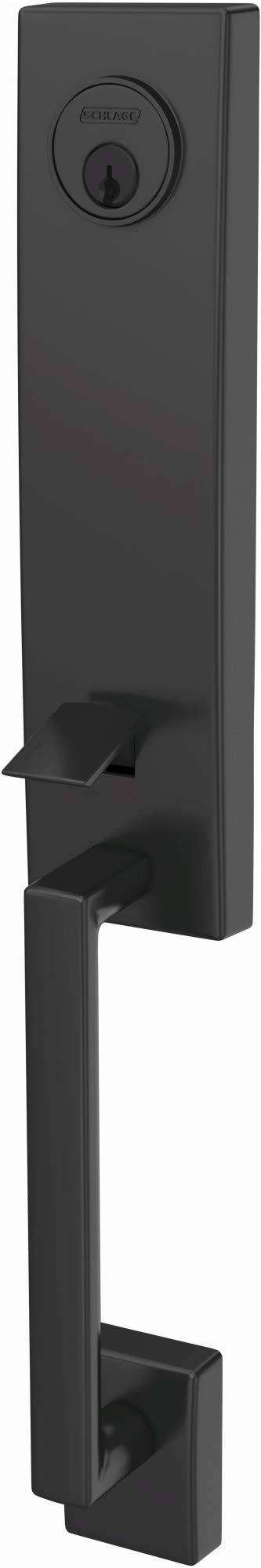 Schlage Lock Company FCT58CEN622 Century Handleset, Matte Black