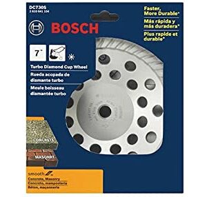 BOSCH DC730S 7 In. Turbo Diamond Cup Wheel with 5/8"-11 Hub