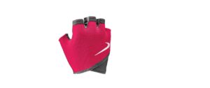 nike essential lightweight women's gloves (pink/grey, large)