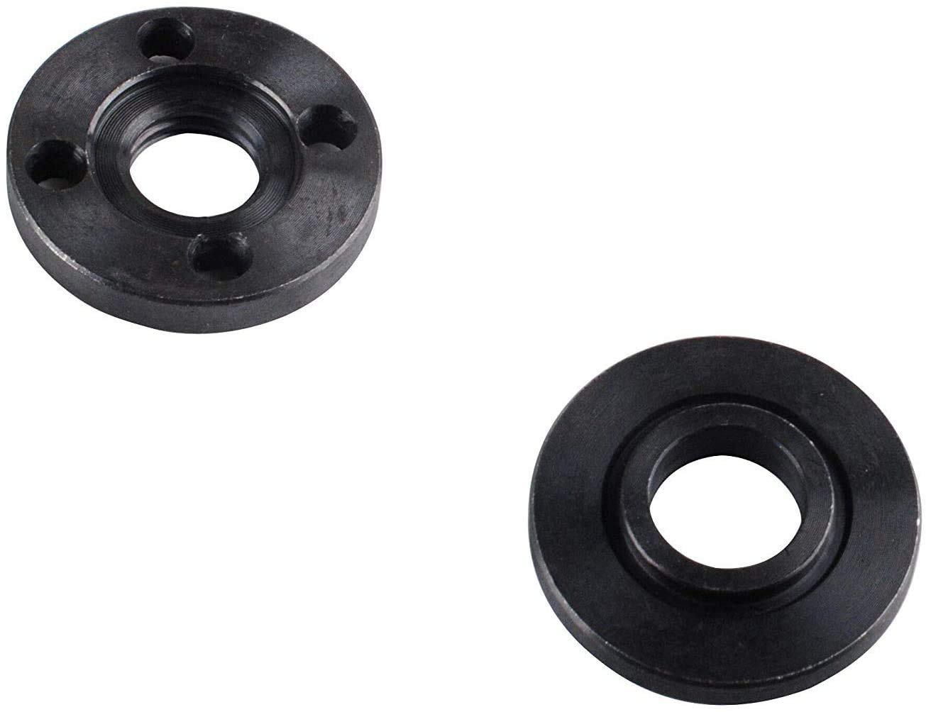 Ketofa Angle Grinder Flange Nut for Dewalt Ryobi Milwaukee Black & Decker Metal Inner Outer Flange Nut 224399-1 193465-4 224568-4 Parts (2 Set)