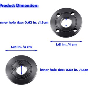 Ketofa Angle Grinder Flange Nut for Dewalt Ryobi Milwaukee Black & Decker Metal Inner Outer Flange Nut 224399-1 193465-4 224568-4 Parts (2 Set)