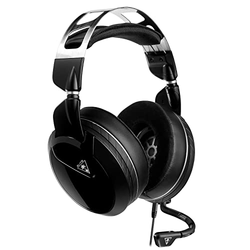 Turtle Beach Elite Pro 2 + SuperAmp Performance Gaming Headset for PS5, PS4, PlayStation, PC, & Mobile Devices with Bluetooth - Surround Sound, 50mm Speakers, Memory Foam Cushions - Black