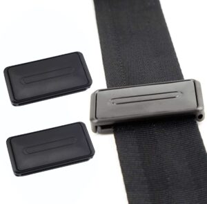 car seat belt adjuster, seatbelt clips | smart adjust seat belts to relax shoulder neck give you a comfortable and safe experience | 2pcs black