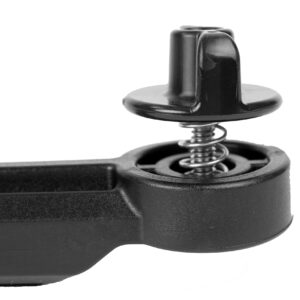 YakAttack 8" Extension Arm for LockNLoad Track Mounted Accessories - Fits Rod Holders, Fish Finder Mounts and More