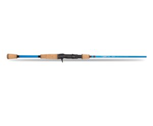 temple fork outfitters tfo 3-piece angler fast action freshwater/saltwater fishing spinning rods, 7ft h 3pc