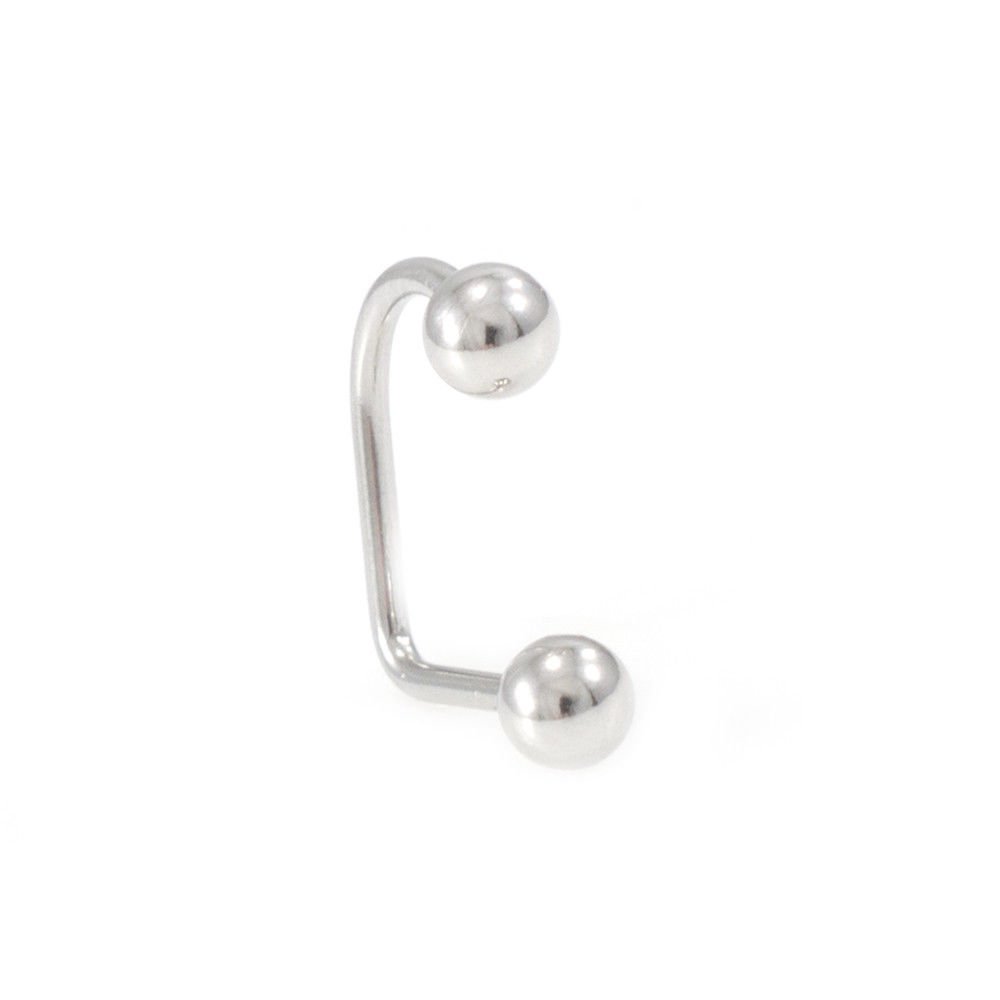 316L Surgical Steel 16G Lip Monroe Medusa Hoop Ring Ball Lippy Loop Labret Stud U Shaped Lip Rings Piercing Jewelry