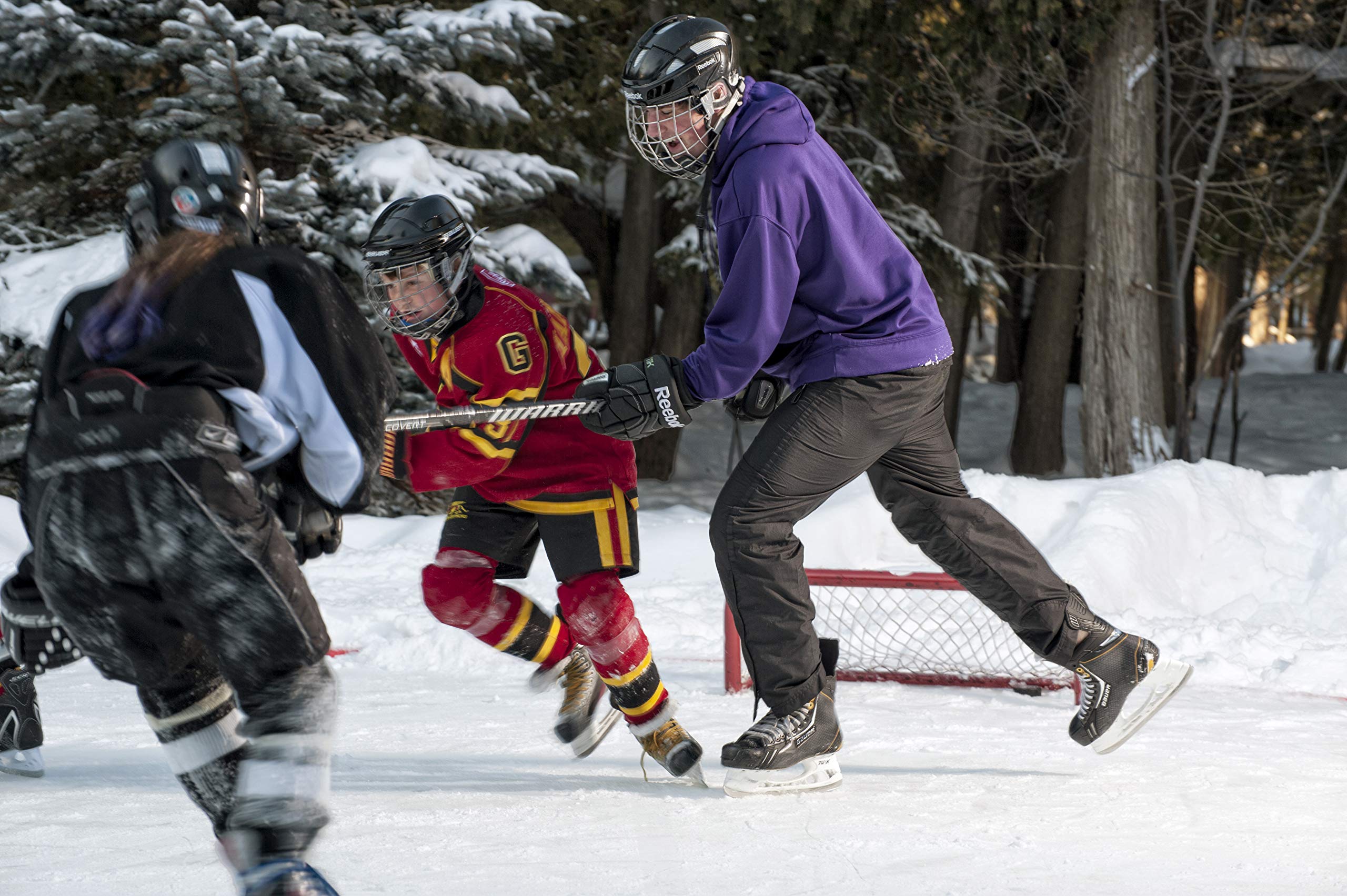 Outdoor Hockey Net for Pond or Backyard Sports