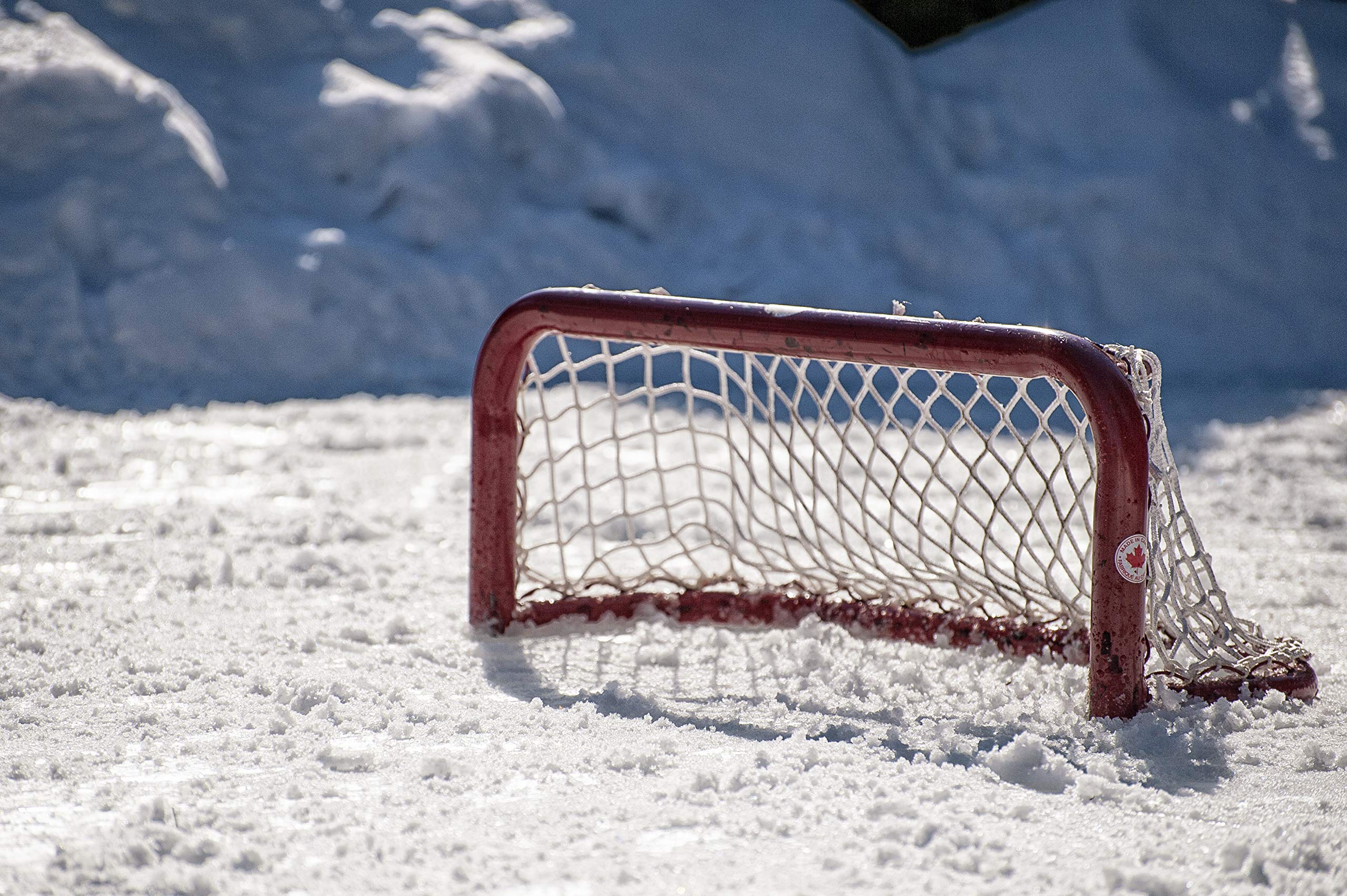 Outdoor Hockey Net for Pond or Backyard Sports