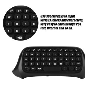 Mini Keyboard for Xbox One, 2.4G Receiver Chatpad Message Game Controller Keyboard for Xbox One, Black