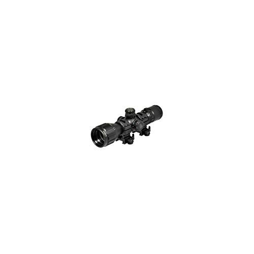 Leapers, Inc. - UTG BugBuster Rifle Scope, 3-9X 32, 1", Red/Green Illuminated Mil-dot Reticle, with Rings, Black Finish SCP-M392AOLWQ, UPC :4712274528321