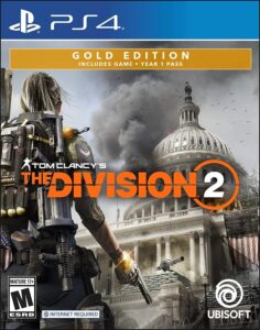 tom clancy's the division 2 - playstation 4 gold steelbook edition