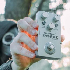 coolmusic c-di01 insane distortion guitar bass distortion pedal