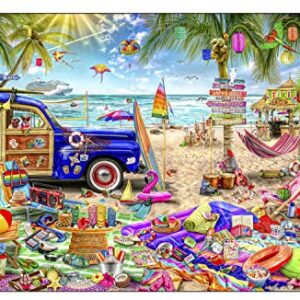 Buffalo Games - Aimee Stewart - Beach Vacation - 1000 Piece Jigsaw Puzzle