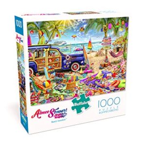 Buffalo Games - Aimee Stewart - Beach Vacation - 1000 Piece Jigsaw Puzzle