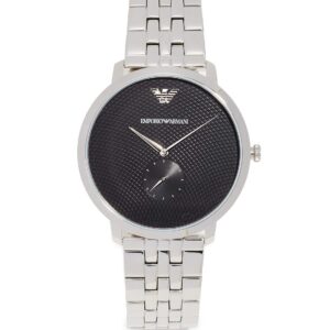 Emporio Armani Men's AR11161 Modern Slim Analog Display Quartz Silver Watch