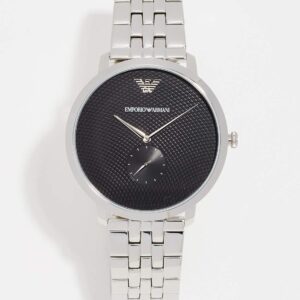 Emporio Armani Men's AR11161 Modern Slim Analog Display Quartz Silver Watch