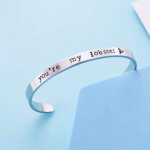 LParkin You're My Lobster Bracelet Friends Inspired Bracelets Friends Jewelry (Cuff)