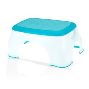 nuby step up stool, aqua