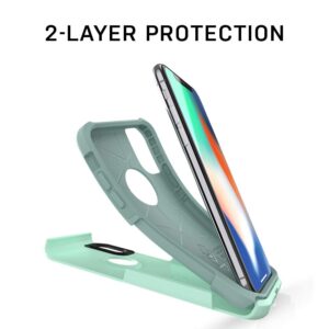 OtterBox COMMUTER SERIES Case for iPhone XR - Retail Packaging - OCEAN WAY (AQUA SAIL/AQUIFER)