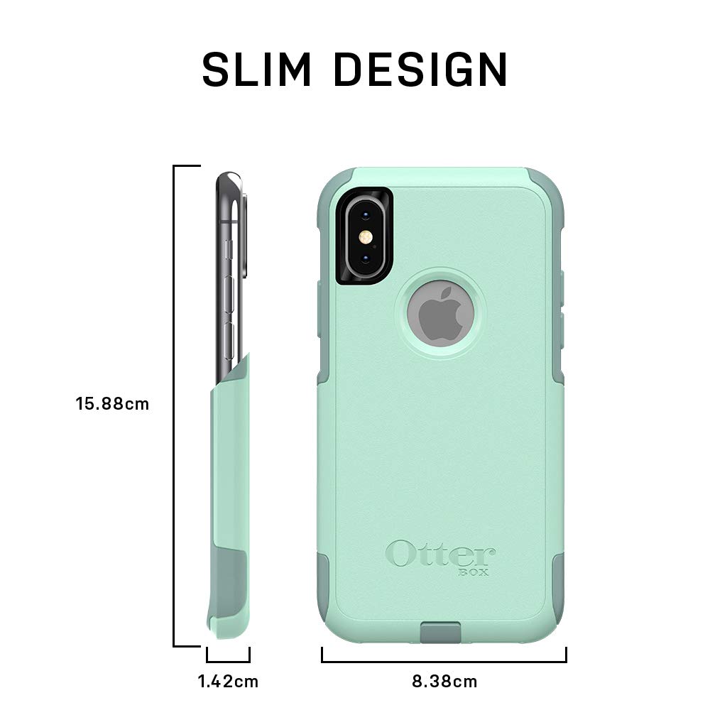 OtterBox COMMUTER SERIES Case for iPhone XR - Retail Packaging - OCEAN WAY (AQUA SAIL/AQUIFER)