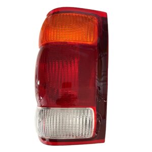 dependable direct driver side (lh) tail light lamp for 1998-1999 ford ranger fo2800121 f87z13405ba