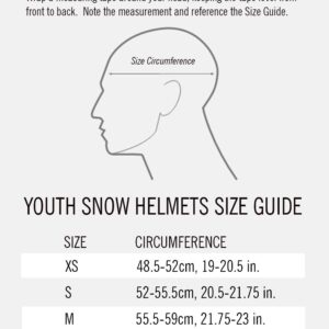 Giro Crue Kids Ski Helmet - Snowboard Helmet for Youth, Boys & Girls - Matte Bright Pink - S (52-55.5 cm)