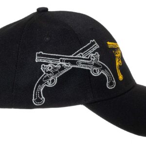 Officially Licensed US Army Military Police Embroidered Black Adjustable Baseball Cap