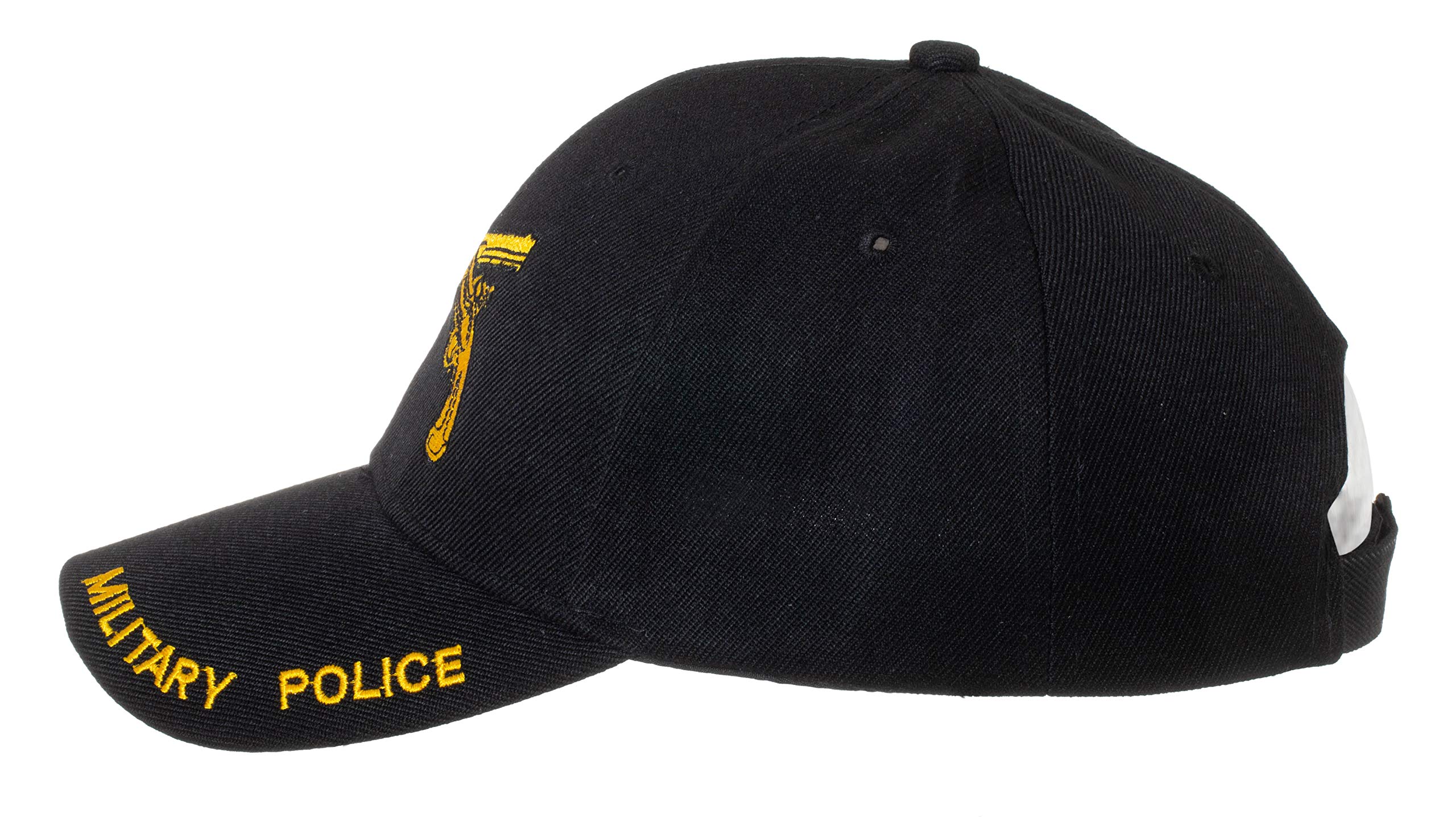 Officially Licensed US Army Military Police Embroidered Black Adjustable Baseball Cap