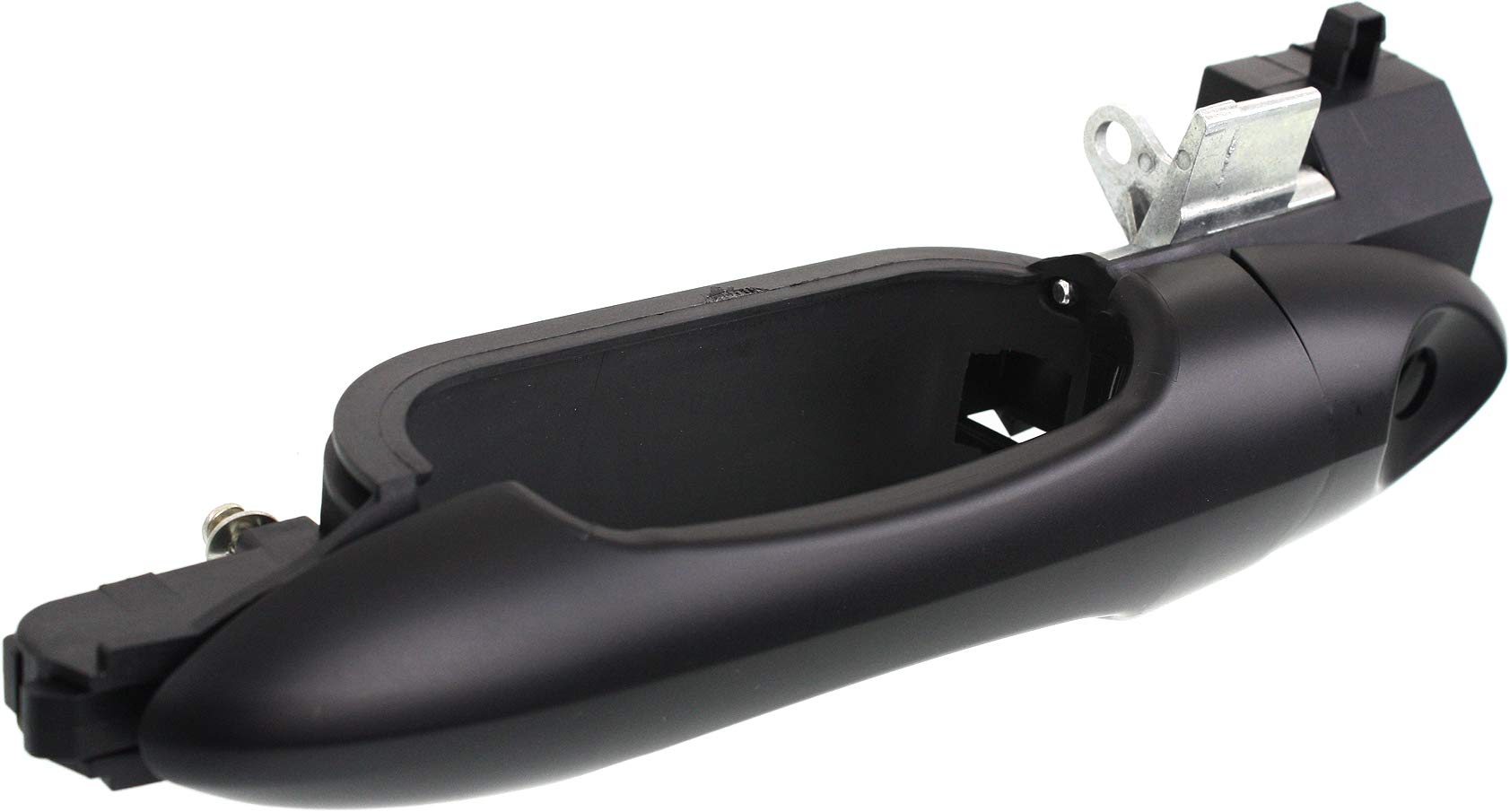 Garage-Pro Front Driver Side Exterior Door Handle Compatible with 2000-2007 Ford Focus Smooth Black with Key Hole