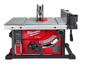 milwaukee 2736-20 m18 fuel one-key 8-1/4 in. table saw, tool only - battery and charger not included