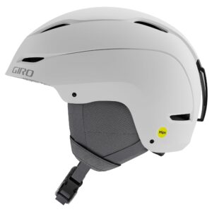 giro ceva mips ski helmet - snowboard helmet for women & youth - matte white - size m (55.5-59 cm)