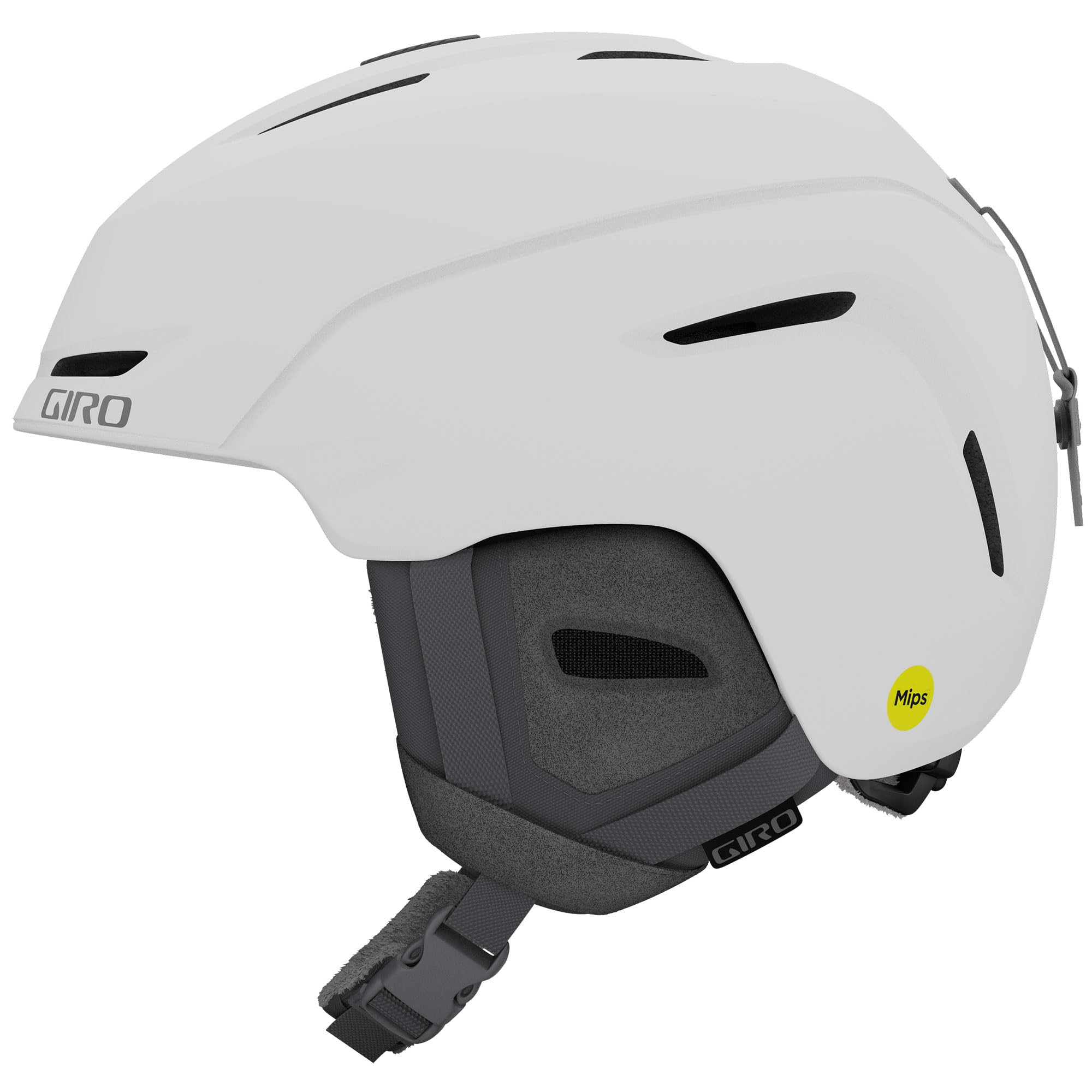 Giro Avera MIPS Ski Helmet - Snowboard Helmet for Women & Youth - Matte White - Size M (55.5-59cm)